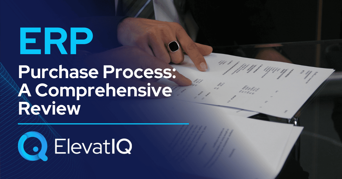 Procurement Process Erp