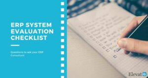 ERP System Evaluation Checklist: Questions to ask your ERP consultant ...