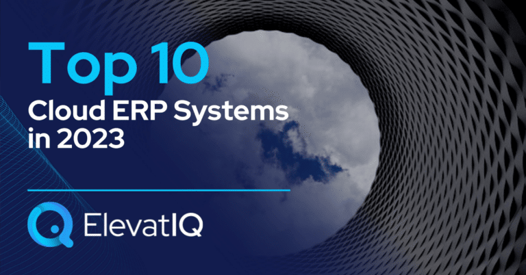 Top 10 Cloud ERP Software | Best Cloud ERP System