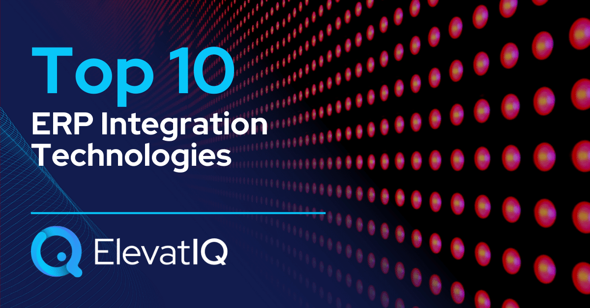 Top 10 ERP Integration Technologies