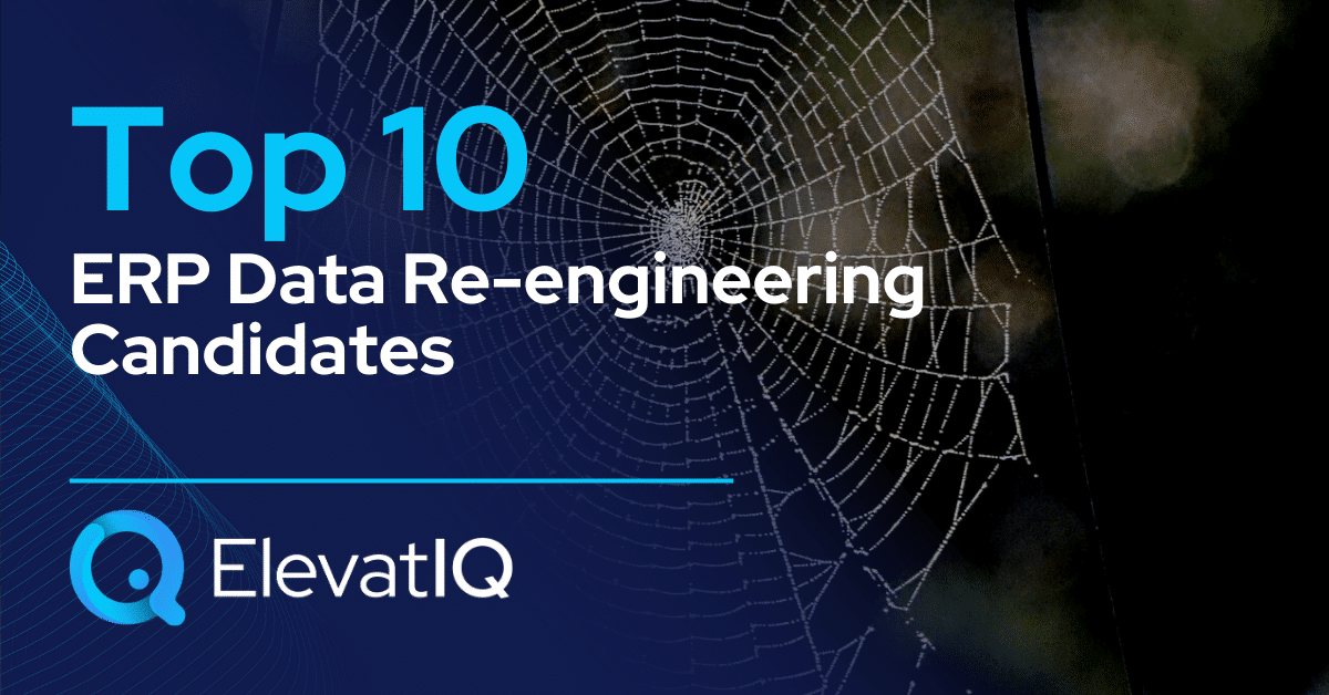 Erp Data Re Engineering Top 10 Candidates