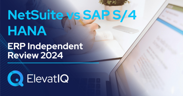 NetSuite vs SAP S/4 HANA ERP Independent Review 2024
