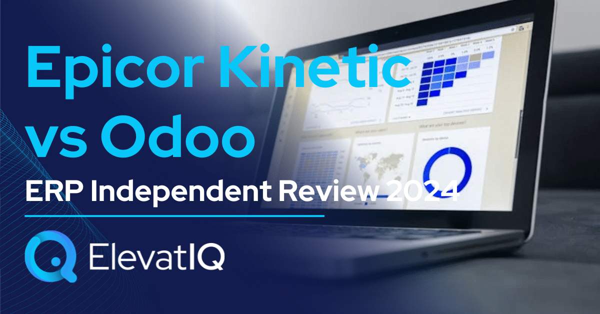 Epicor Kinetic vs Odoo ERP Independent Review 2024